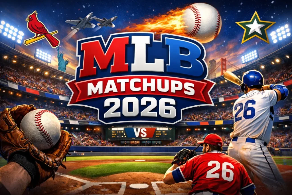 MLB Matchups 2026 - Fantasy Lineups