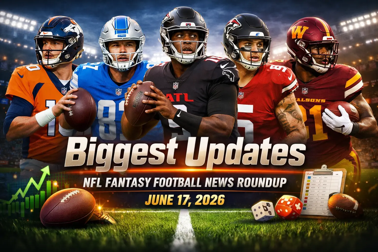 Fantasy Football News Roundup June 17 | NFL Updates